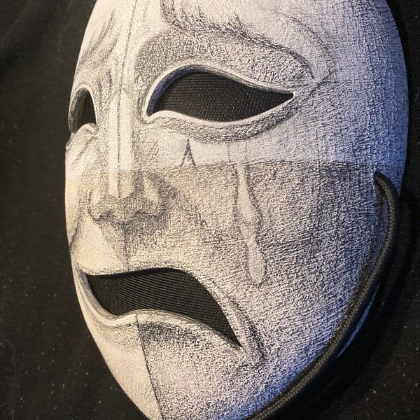 Custom Design Blank Face Plate Round Resin Mask Masks Made to Order - Etsy