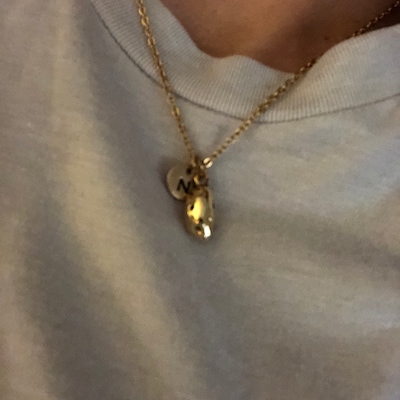 Potato Necklace SMALL Potato Charm Necklace Potato Jewelry Potato ...