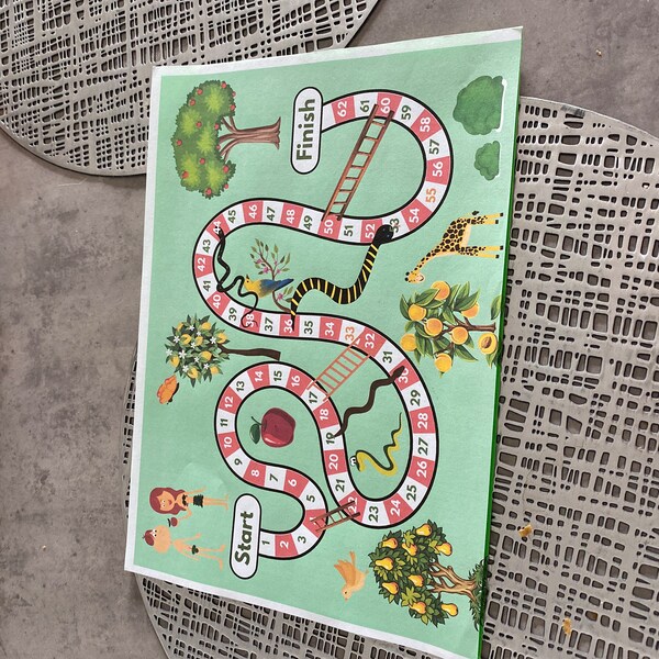 Adam and Eve Bible Craft for Kids, Spiral Serpent, the Fall, Sunday ...