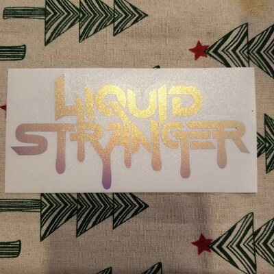 Liquid Stranger Decal EDM Car Laptop Phone Window Bumper Sticker ...