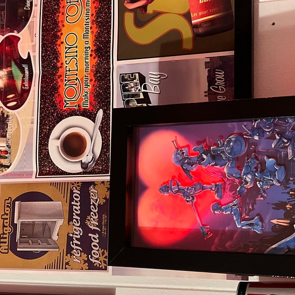 My Hero Academia Shadowbox Diorama - Etsy