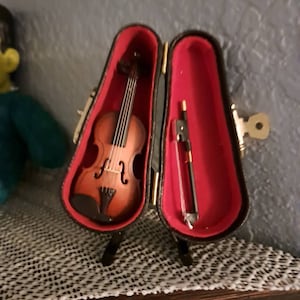 3-pack Worlds Smallest Violin Anonymous Gift Tiny Violin - Etsy