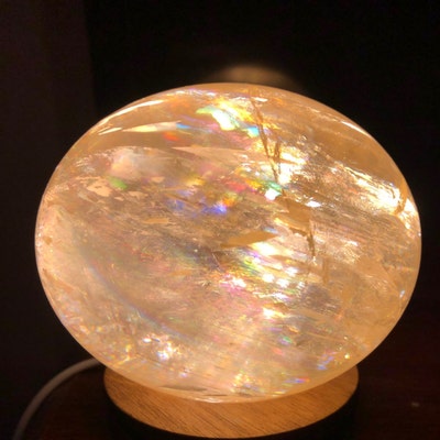 Crystal Light Stand // MADE TO ORDER // Crystal Lamp // Led - Etsy