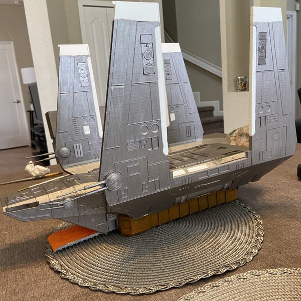 Zeta Class Cargo Shuttle. STL Files for 3d Printing - Etsy