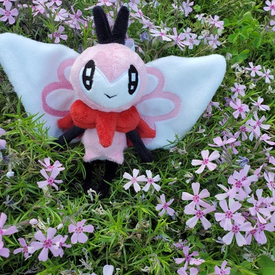 Ribombee Handmade Custom Keychain Plush Pokemon Sun and Moon - Etsy