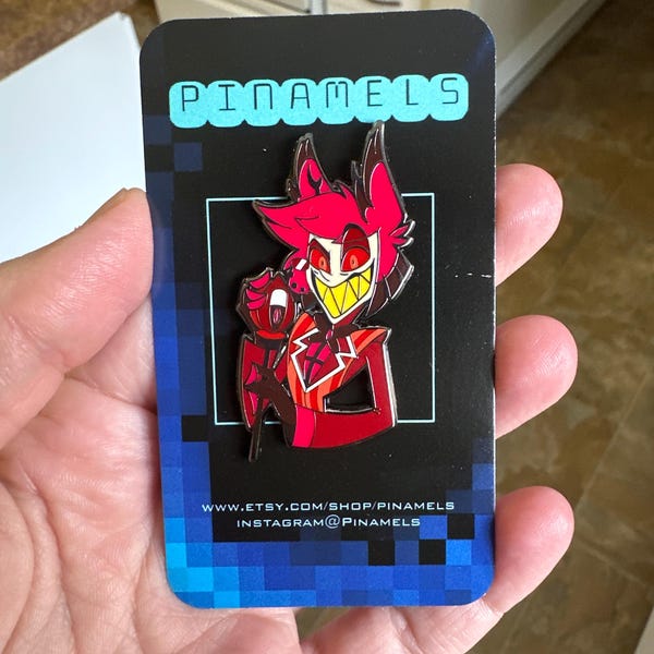 LIMITED Radio Demon Alastor 2 Enamel Pin - Etsy