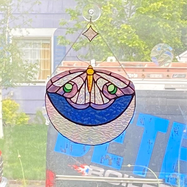 Pattern Cicada for Stained Glass PERSONAL Suncatcher Wing Insect ...