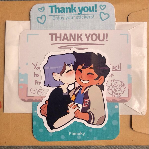 TOH Eda, Raine, Darius and Vee Stickers - Etsy
