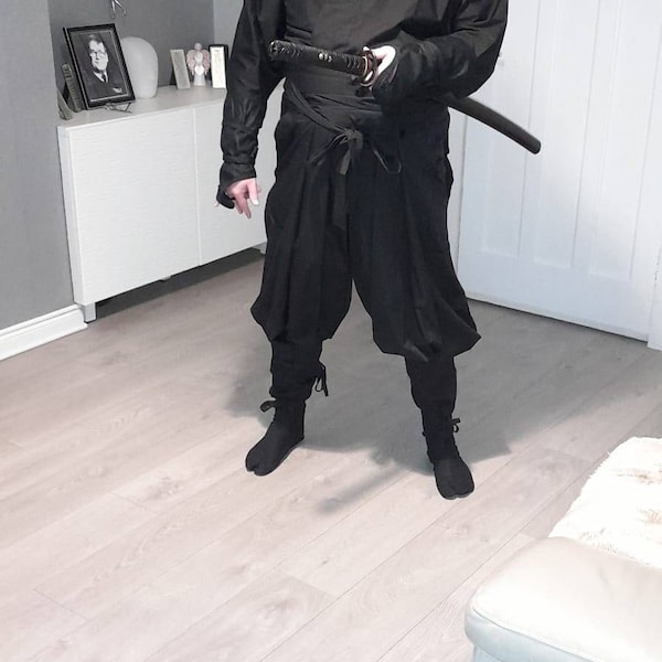 Ninja Dress Shinobi Shozoku - Authentic Japanese Ninja Suit Outfit ...