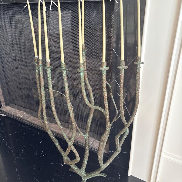 Set of Two Multi-shaped Spiral Beeswax Taper Candles | Hand Dipped ...