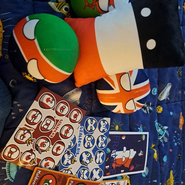 Countryball Birthday Card 20cm15cm - Etsy