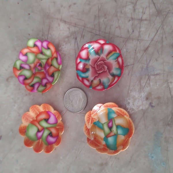Polymer Clay Tutorial: Step by Step Polymer Clay - Faux Dichroic ...