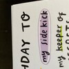My Bestie Birthday Card My Sidekick, My Happy Place, My Partner in ...