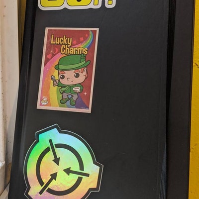 SCP Logo Holographic Sticker 3-inch RESTOCKED - Etsy