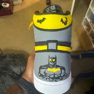 Custom Hand Painted Jordan 1s Cartoon Themed - Etsy