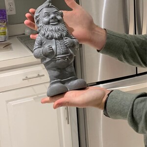 Gnome Named Gneil Painted Concrete Garden Gnomes - Etsy