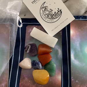 Mixed Bag of Tumbled Stone Crystals Tumble Stone Gem Big Bag Bulk ...
