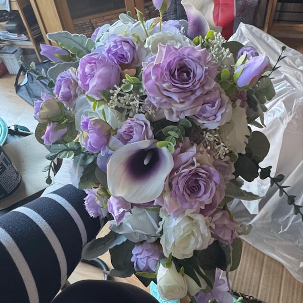 Baby's Breath and Rose Horn Arch Flowers for Wedding, Wedding Pillar ...