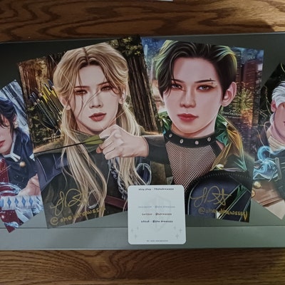 Vampire Seonghwa Park Seonghwa of Ateez Fanart Kpop Fanart - Etsy