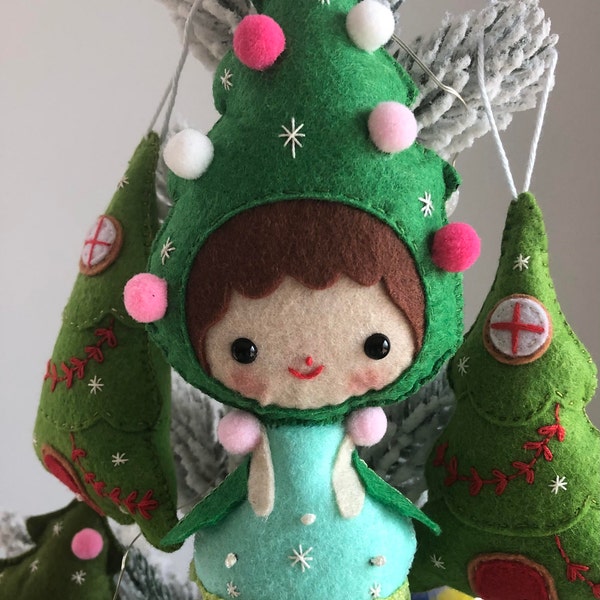 Christmas Tree Elves (PDF Pattern) - Etsy Australia