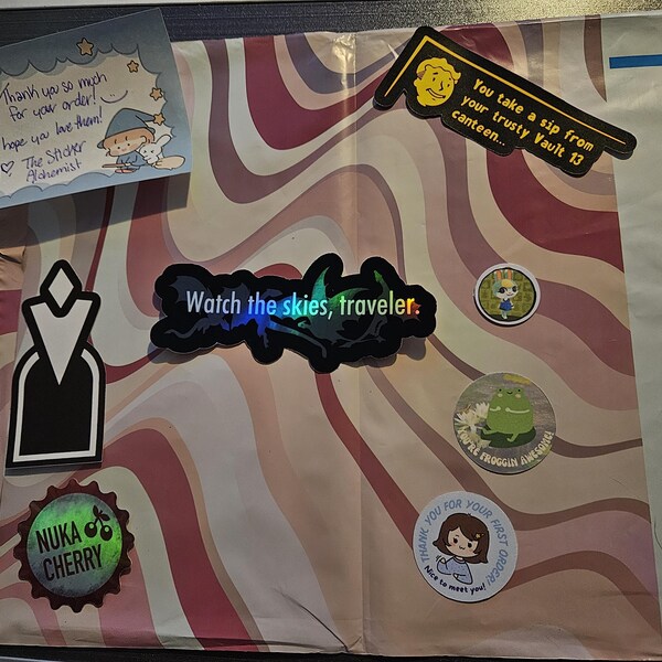 Resident Evil Briefcase Vinyl Decal Handmade RE Sticker Sheet Gift - Etsy