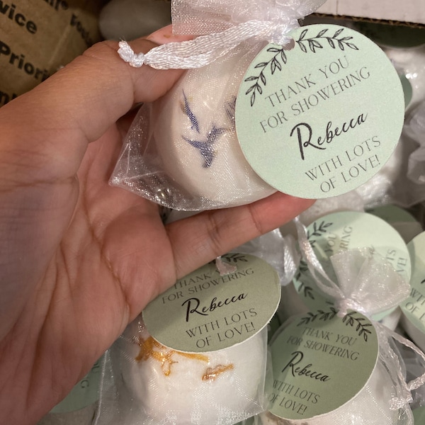 Bridal Shower Bath Bomb Party Favors, Wedding Shower Favors, Assorted ...