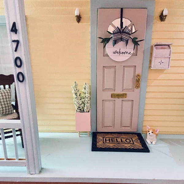 Dollhouse Miniature Address Numbers, Miniature Numbers, Dollhouse ...