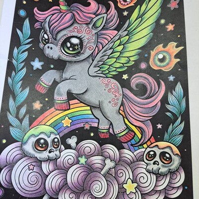 Spooky Cutie: Kawaii Creepy and Horror Coloring Book for Relaxing by ...