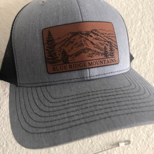 Mt. Washington New Hampshire Mountain Leather Patch | Etsy