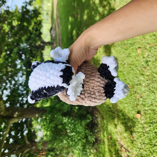 Burt the Badger Snuggler Crochet Pattern PDF ONLY - Etsy
