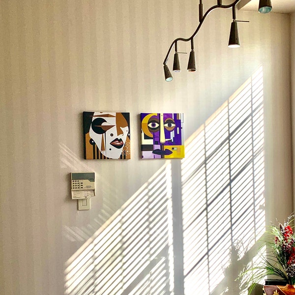 Gentile Lion Animal Wall Art | Colorful Print | Lion Portrait | Animal ...