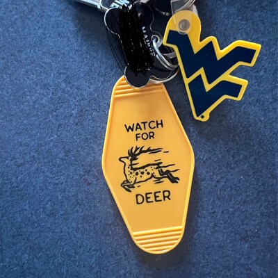 West Virginia Sticker. Blue and Gold Mountains. Mountain Sticker. - Etsy