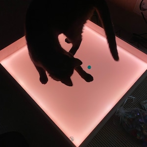 PERSONALIZED Medium Light Table for Sand Drawing. Montessori, Sensory ...