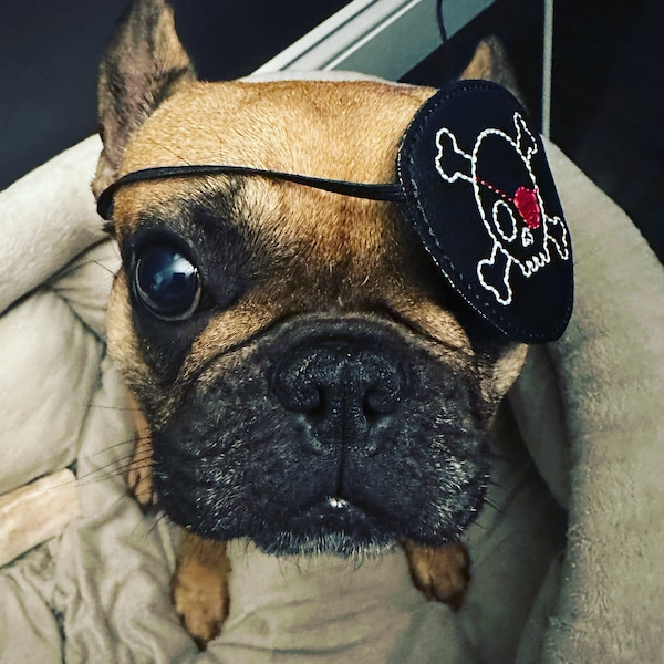 Pirate Eye Patch, Pretend Play Pirate Eye Patch, Choice of Bow or ...