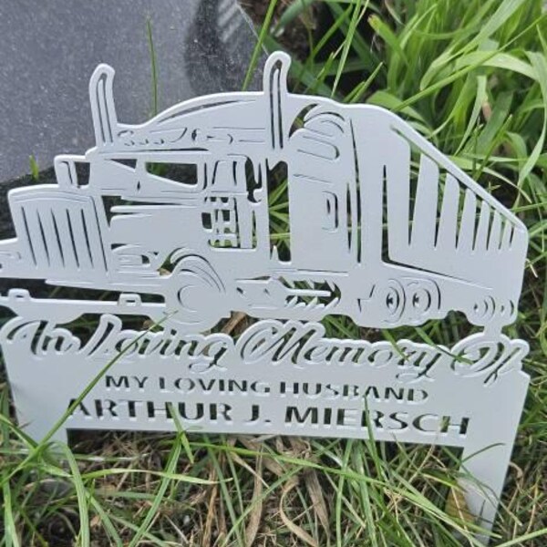 Customized Photo Memorial Plaque,personalized Grave Marker With Photo ...