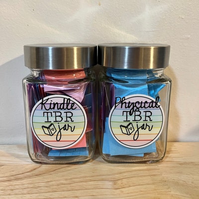 TBR Jar to Be Read Jar Choose Your Next Book Draw Book Choice Jar TBR ...