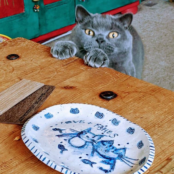 Mini Cat Head Sculptures - Etsy UK