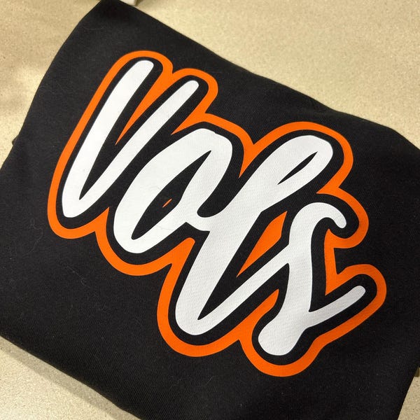 Tennessee Vols Bubble Letter PNG - Etsy