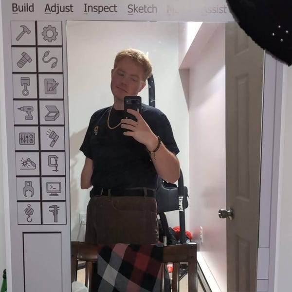 Ms Paint Mirror, Retro Windows Paint Inspired Mirror, Nostalgic ...