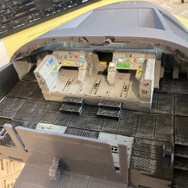 Science Fiction Miniatures Dragons Crest Ship Terrain by Dragon's Rest ...