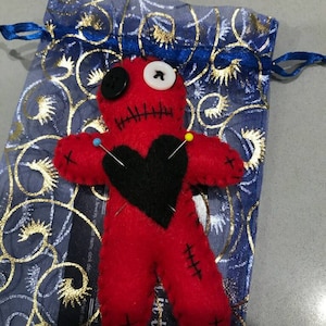 Mini Voodoo Dolls-sack of Voodoo-tiny Voo Doo Dolls in Sack-halloween ...