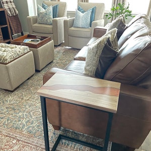 C Table WIDE ORIENTATION Laptop Table Sofa Table free Shippingmade to ...