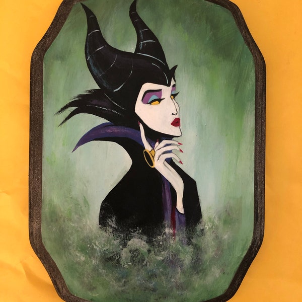 6x6” Hand Painted Anime Portrait | Custom Painting | Canvas Board ...