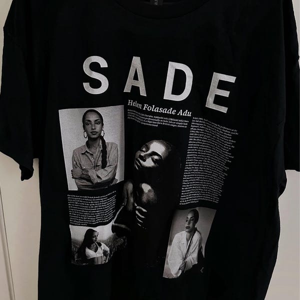 Sade Diamond Life T Shirt Smooth Operator No Ordinary Love Deluxe T Shirt, Sade T-shirt Gift for ...