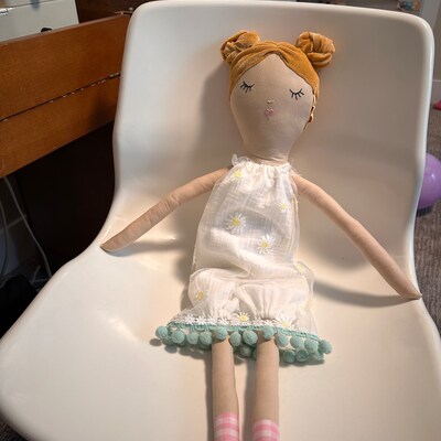 Easy Rag Doll Sewing Pattern, Cloth Doll Digital Download PDF, Doll ...