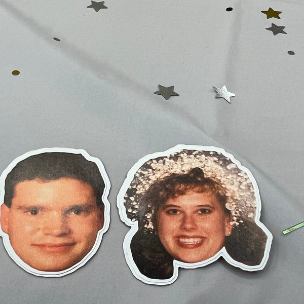 Face Confetti | Face Party Decor- Personalized Confetti - First ...