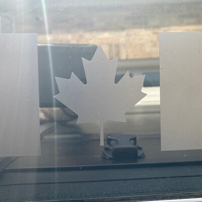Canada Flag Vinyl Decal Sticker Canada Flag Symbol Canadian Flag Truck ...