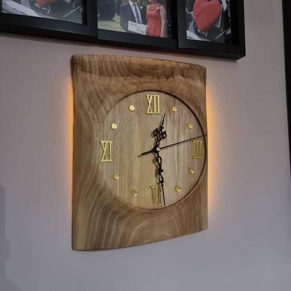 Mirror Clock Face Decor Mirror Clock for Wall Resin Clock ziffernblatt ...