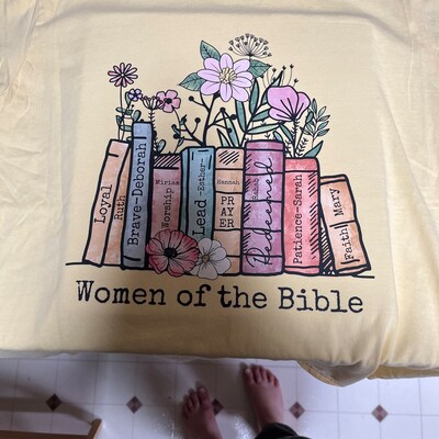 Women of the Bible Faith Christian Ready to Press Transfer Direct to ...