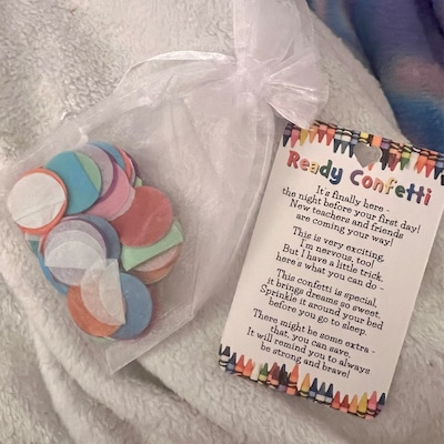Ready Confetti Printable Back to School Night Before First - Etsy